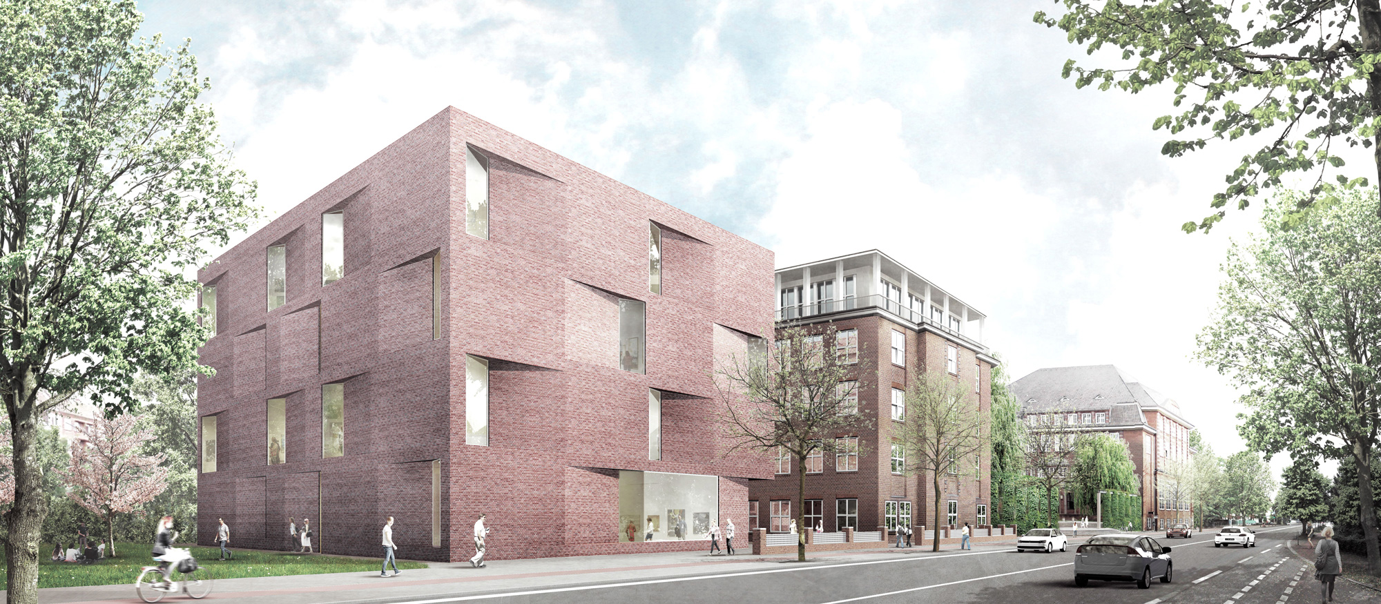 HFBK: 2021/06/11: Richtfest für den Atelier-Neubau der HFBK Hamburg