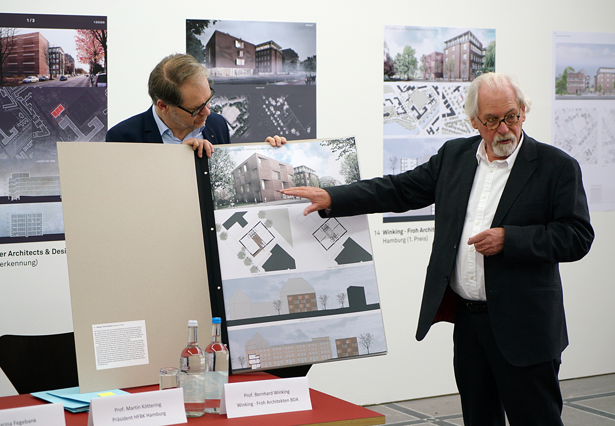 HFBK: 2017/02/02: Erweiterungsbau für die HFBK Hamburg