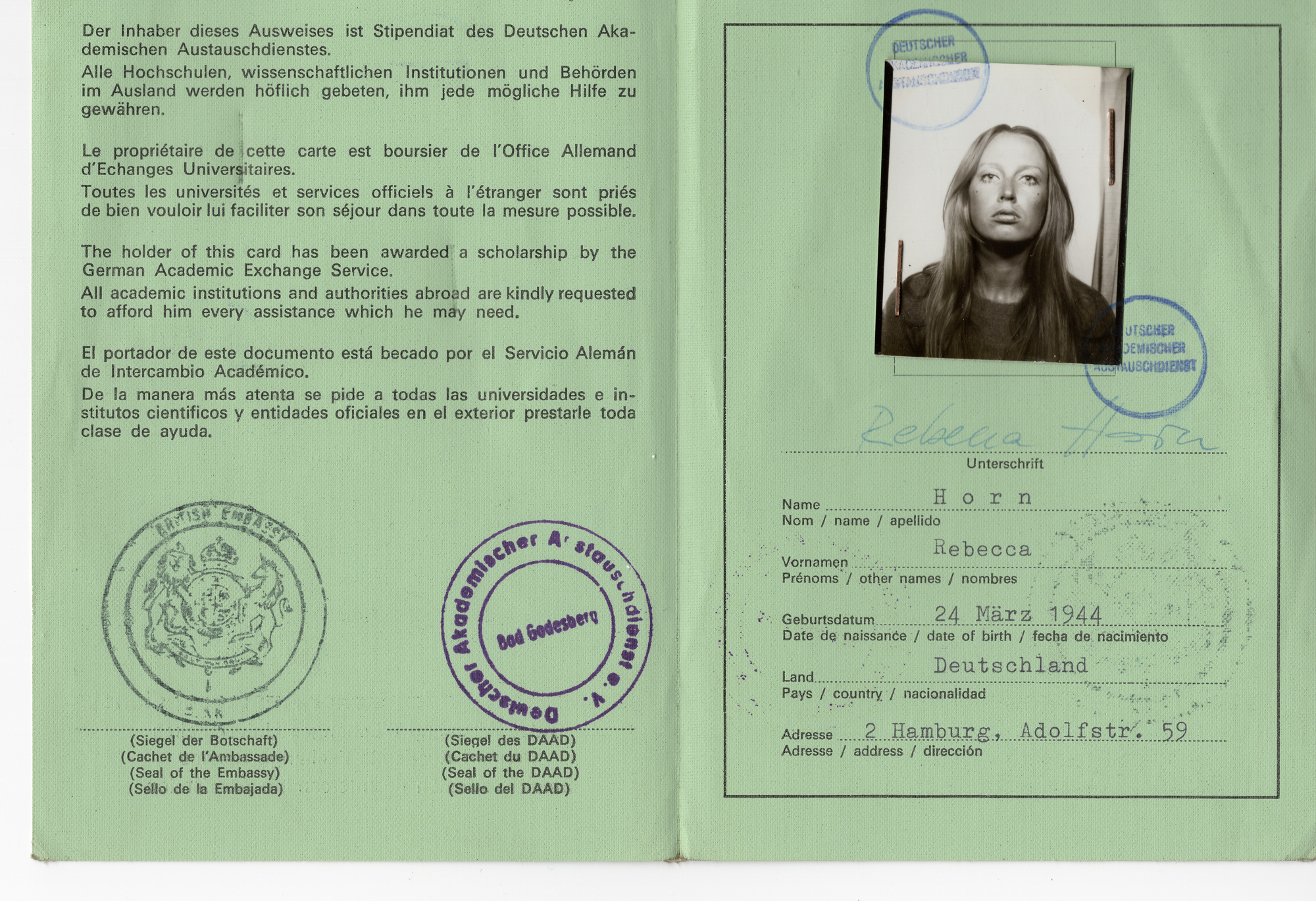 HFBK: 2026/01/12: New collaboration between Rebecca Horn’s Moontower ...